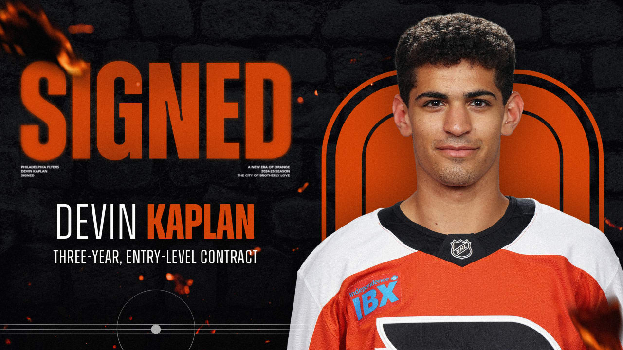 Flyers Sign Devin Kaplan to Entry Level Contract | Philadelphia Flyers