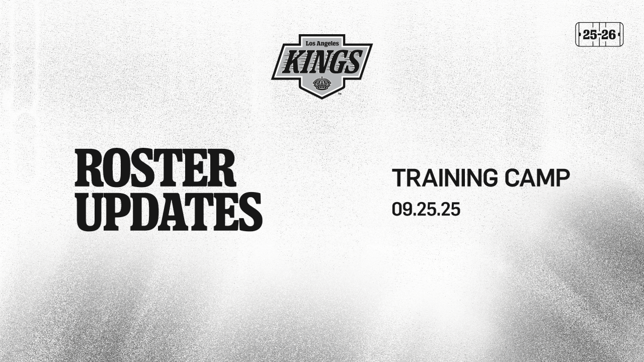 LA Kings Announce Training Camp Roster Moves | Los Angeles Kings
