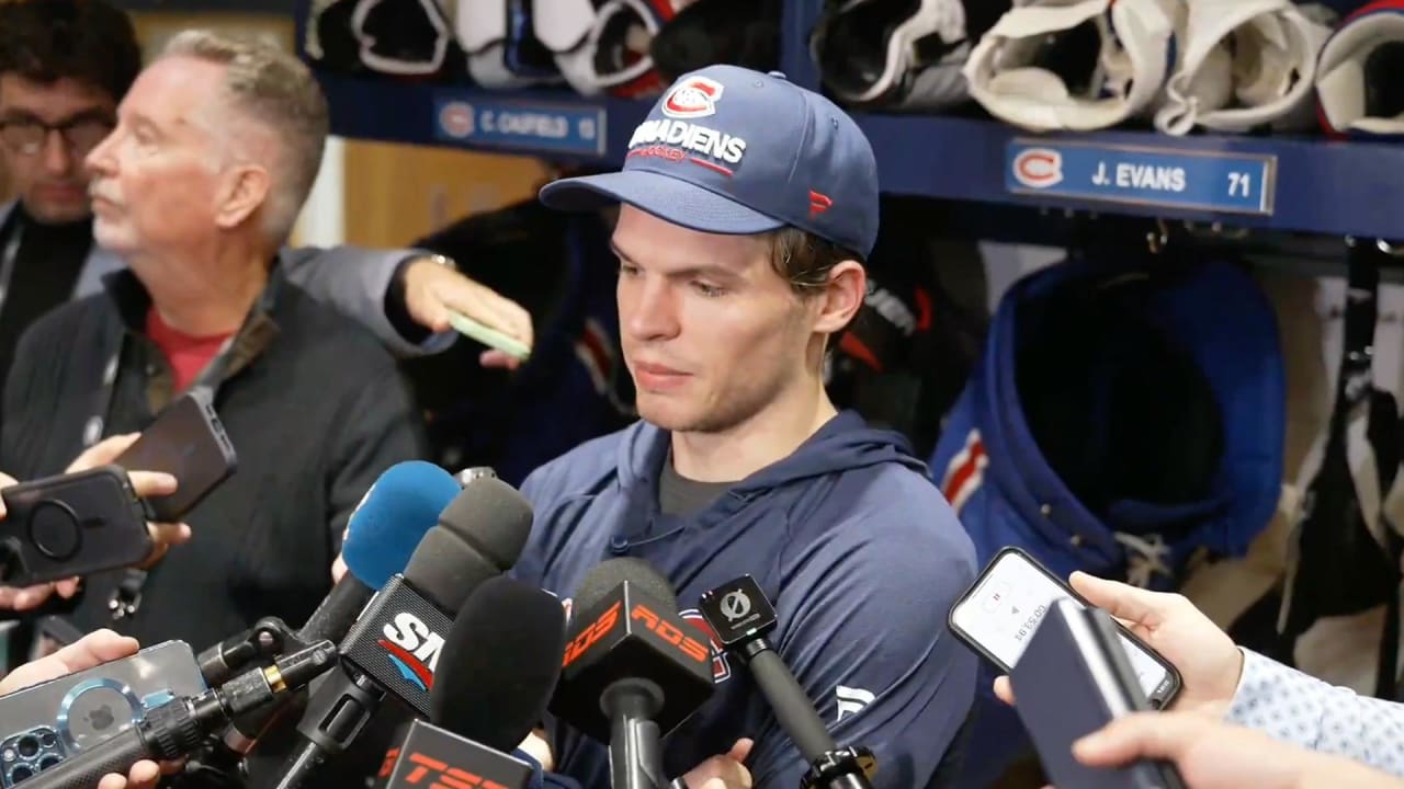 Après-match c. BUF : Evans | Canadiens de Montréal