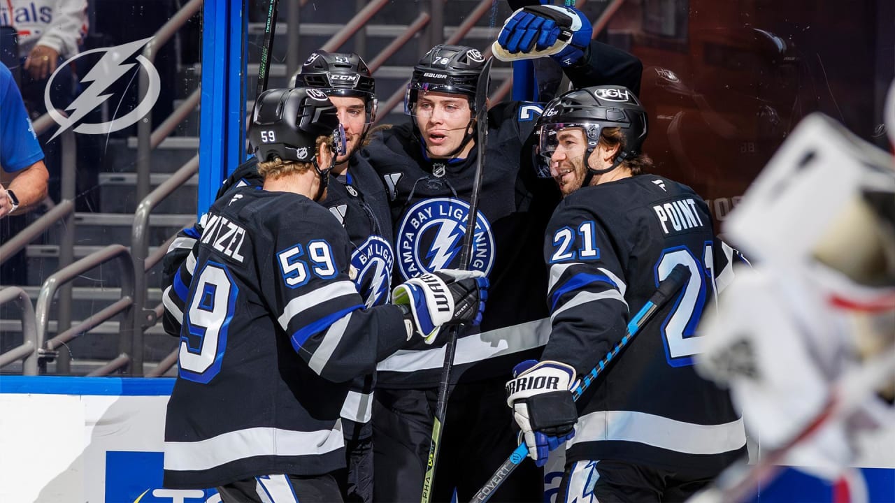 Lilleberg equalizes for the Bolts | Tampa Bay Lightning