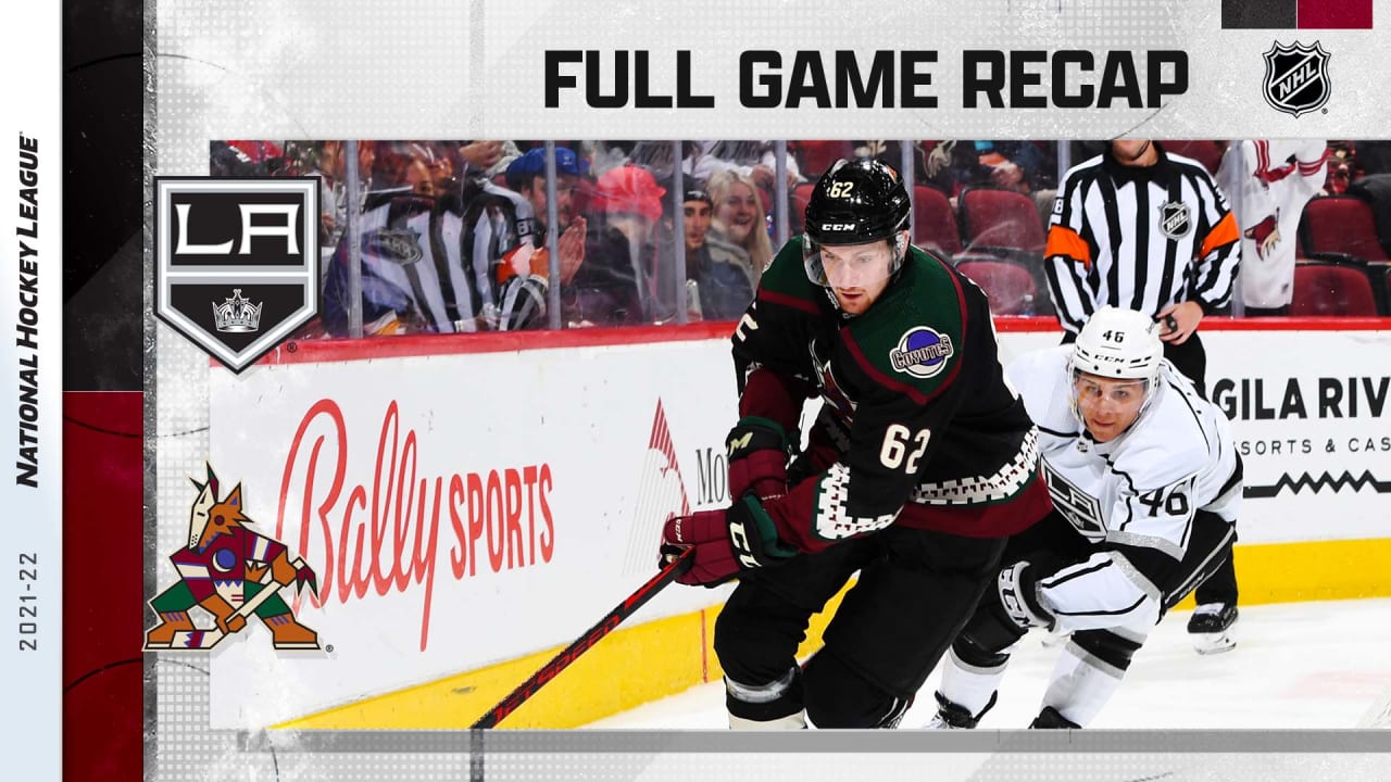 Résumé: LAK 5, ARI 3 | Kings de Los Angeles