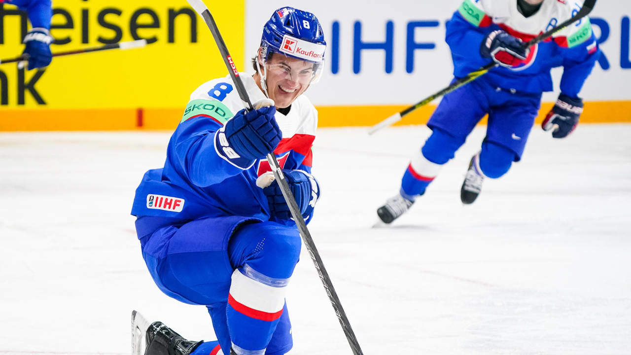Martin Chromiak Thriving Early With Team Slovakia | Los Angeles Kings