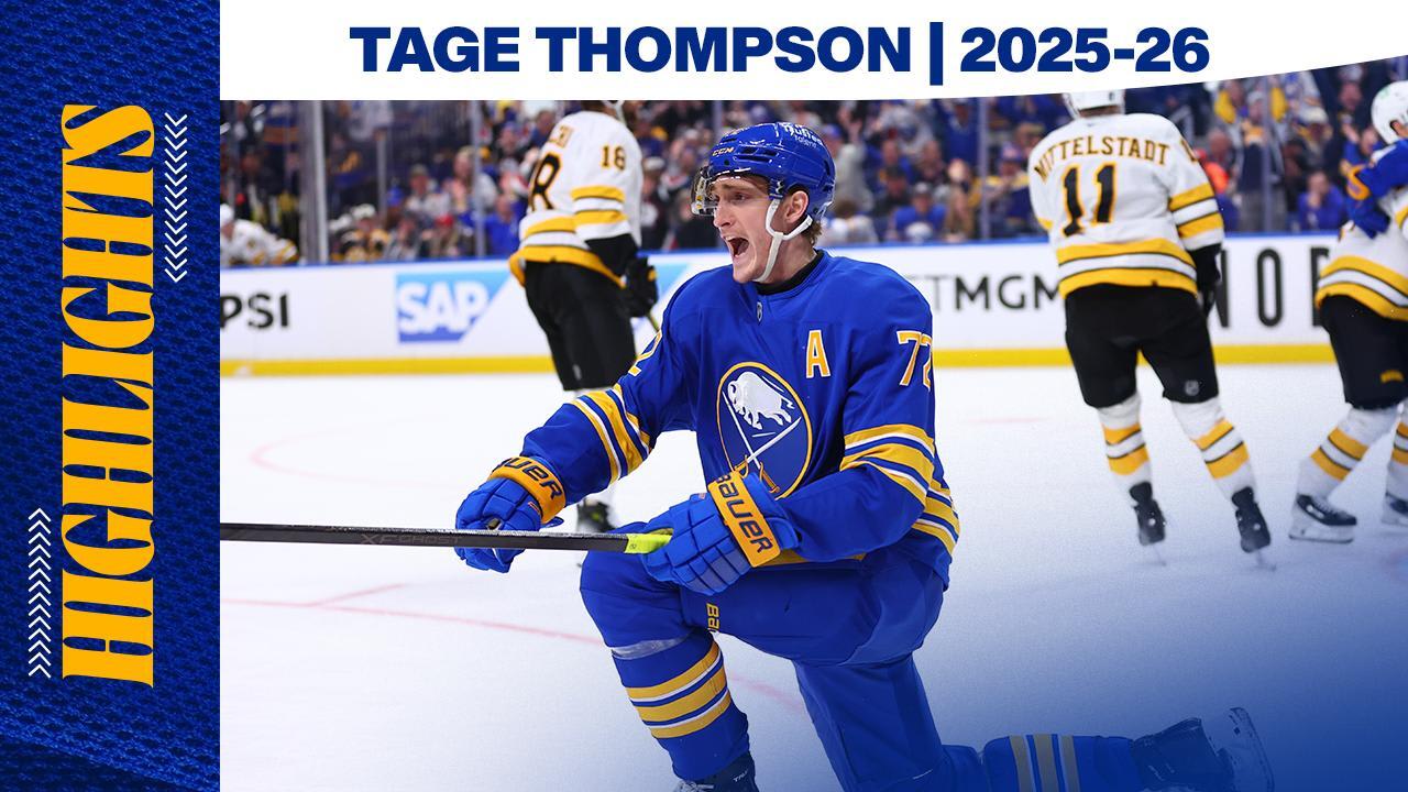 Thompson | 2025-26 highlights | Buffalo Sabres
