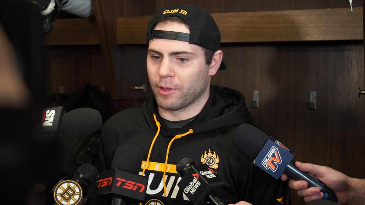 Locker Room Raw: Jake DeBrusk | Boston Bruins