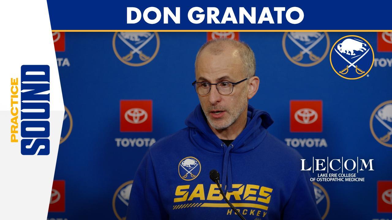 Granato After Practice | Buffalo Sabres