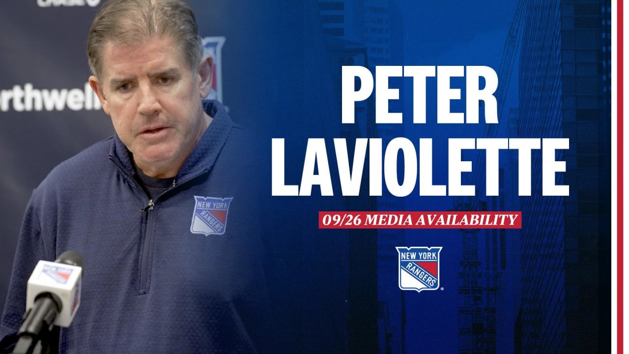 Media Availability: Laviolette | New York Rangers