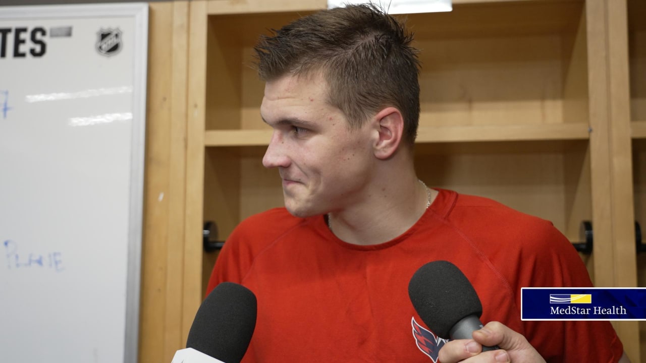 Ilya Protas | Postgame | Washington Capitals
