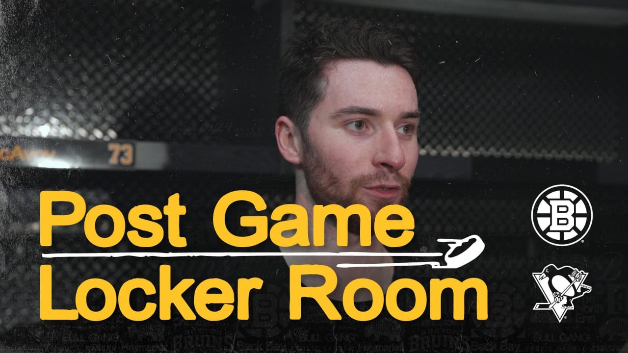 Locker Room Raw: Bruins win 2-1 over PIT | Boston Bruins