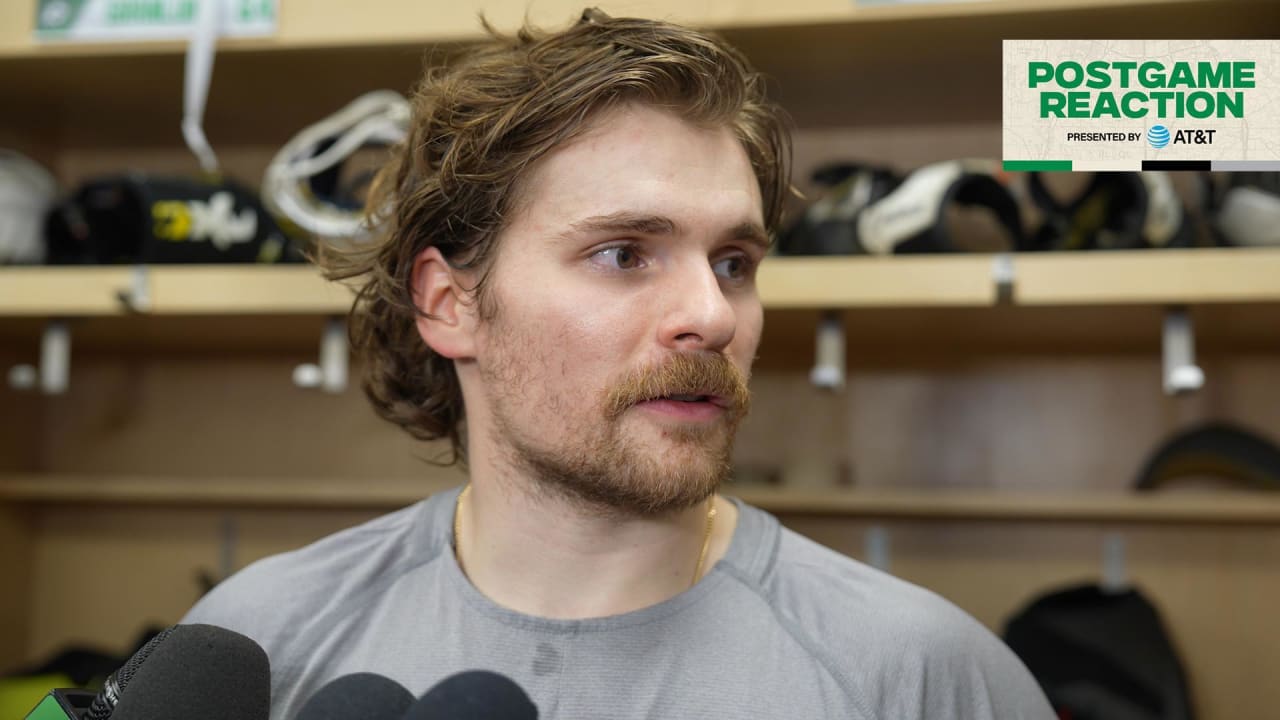 DAL@WPG Postgame: Sam Steel | Dallas Stars
