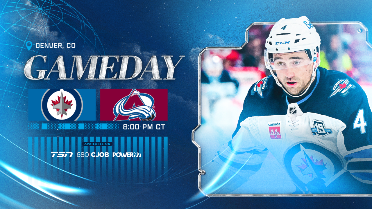GAMEDAY: Jets at Avalanche | Winnipeg Jets
