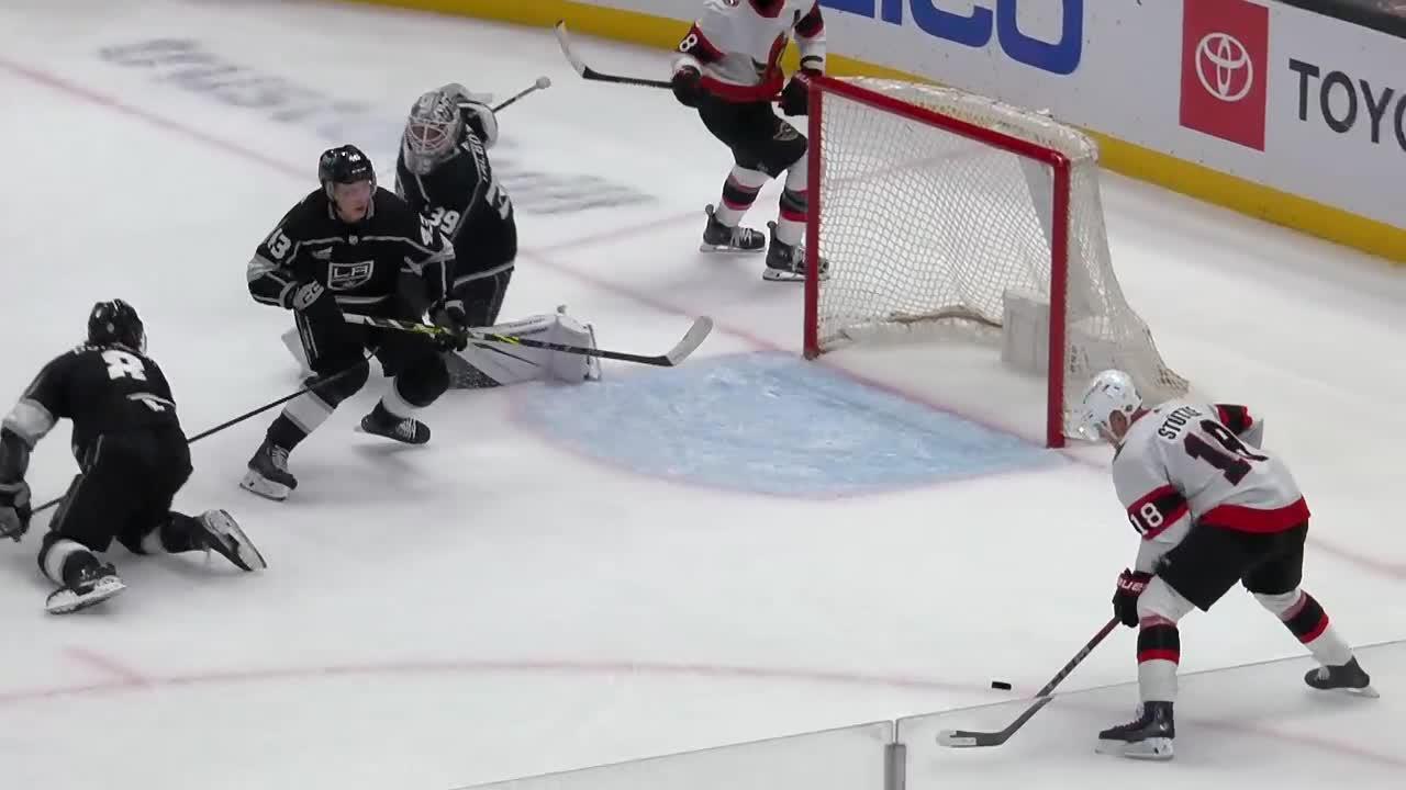 OTT@LAK: Talbot with a great save | Los Angeles Kings