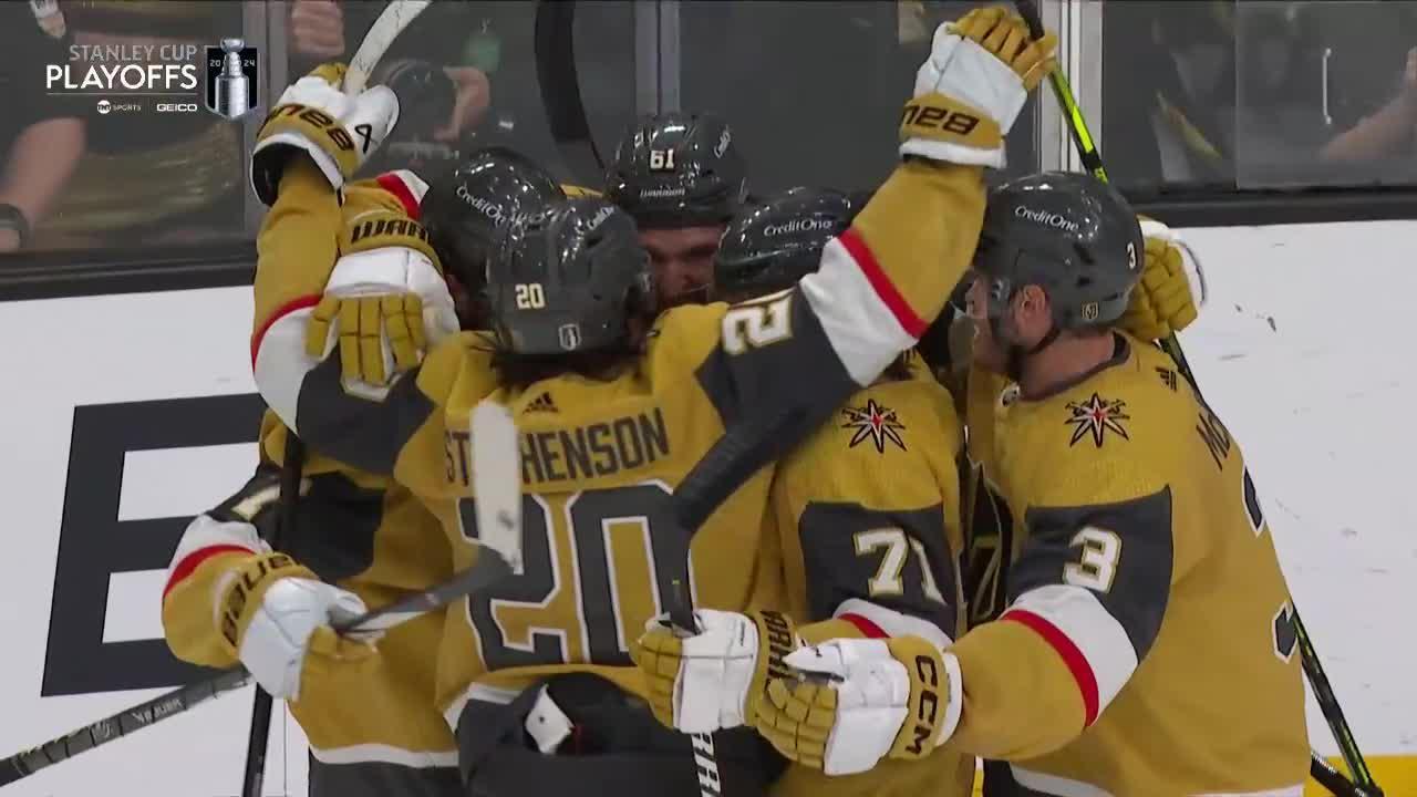 DAL@VGK: Stone scores goal against Dallas Stars | Vegas Golden Knights