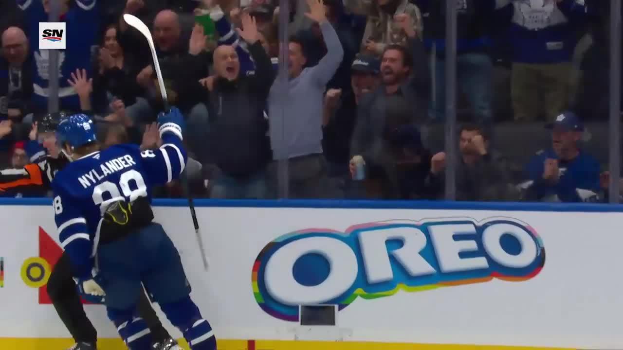 VGK@TOR: Nylander scores PPG against Adin Hill | Toronto Maple Leafs