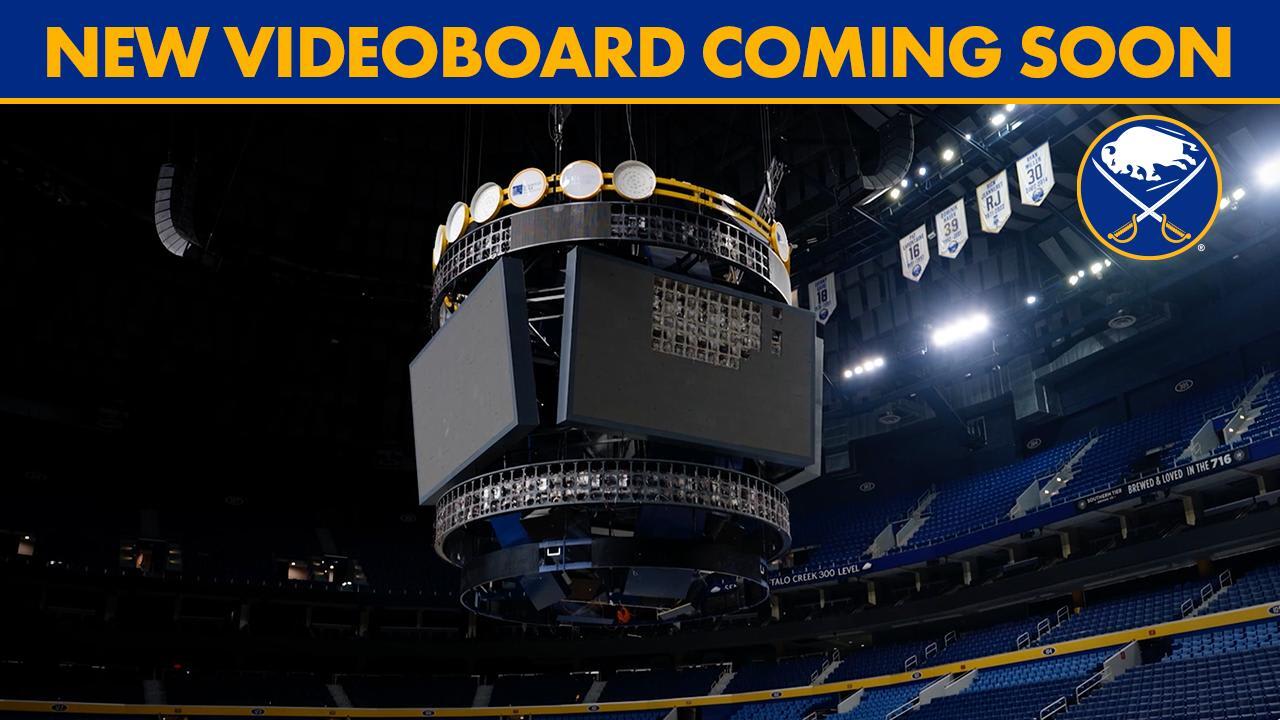 New Videoboard Coming Soon | Buffalo Sabres