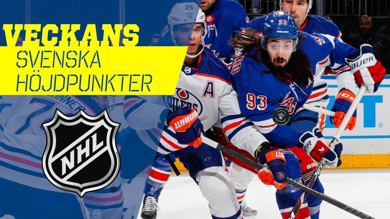 Veckans svenska höjdpunkter | NHL.com/sv