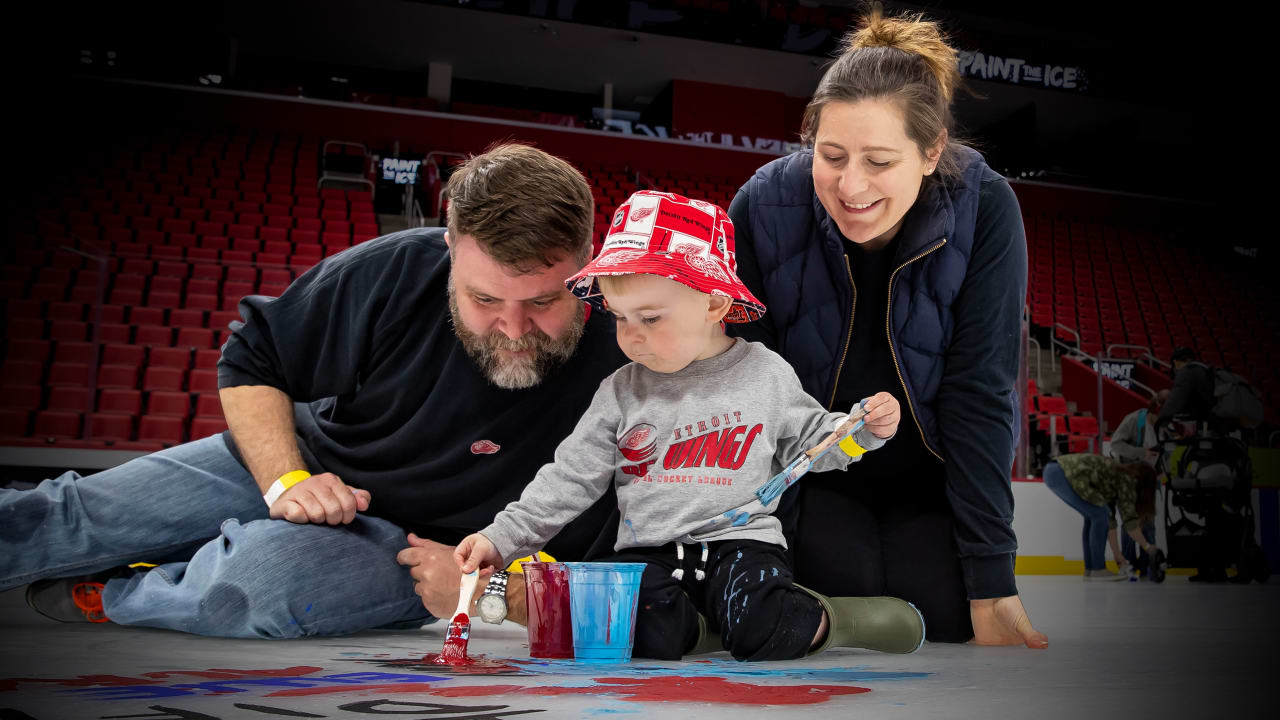 Hockeytown Cares: Registration now open for fans to Paint the Ice ...