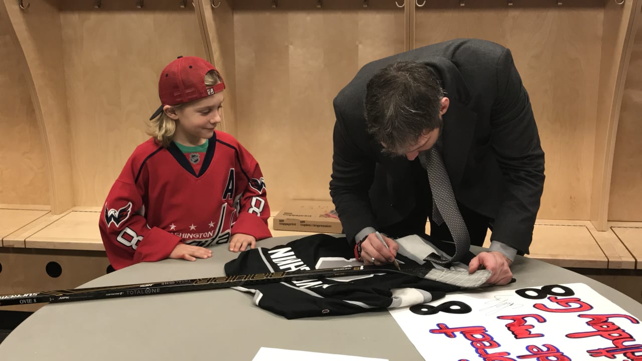 Alex Ovechkin arranges meet-and-greet with young fan | NHL.com