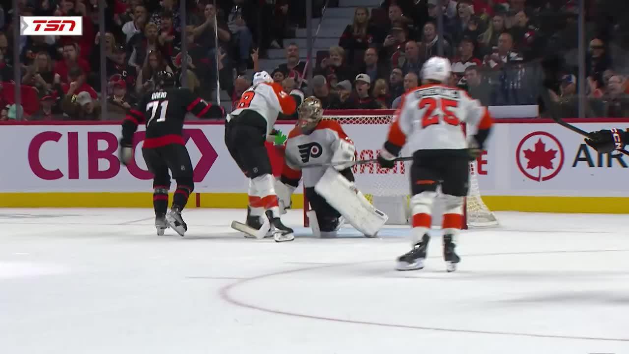 Jake Sanderson with a Powerplay Goal vs. Philadelphia Flyers | NHL.com