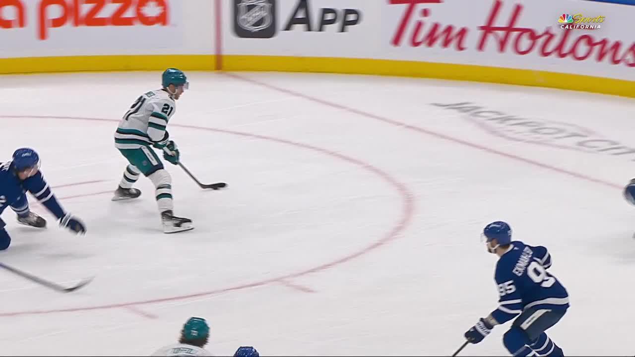 SJS@TOR: Toffoli scores goal against Anthony Stolarz | San Jose Sharks