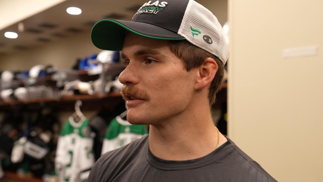DAL@ANA Pregame: Sam Steel | Dallas Stars