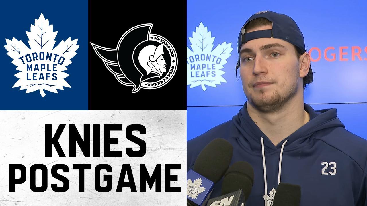 Matthew Knies | Post Game vs Ottawa Senators | December 27, 2025 ...