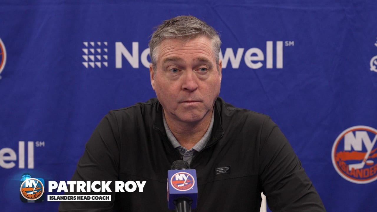 NYI vs. NYR 10/4: Patrick Roy | New York Islanders