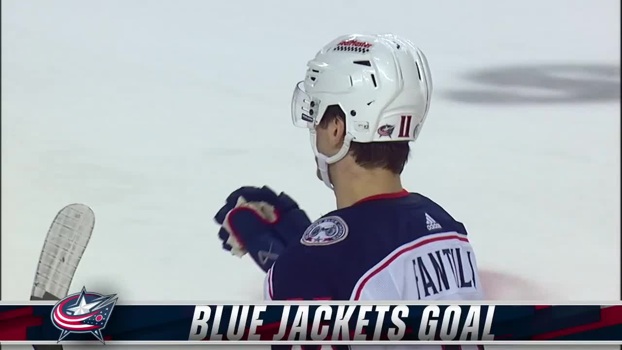 CBJ@CGY: Fantilli scores goal against Calgary Flames | NHL.com