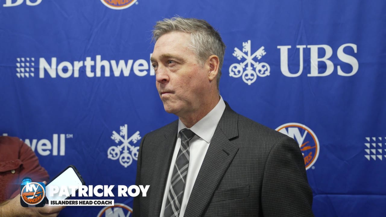 NYI at PHI 9/26: Patrick Roy | New York Islanders