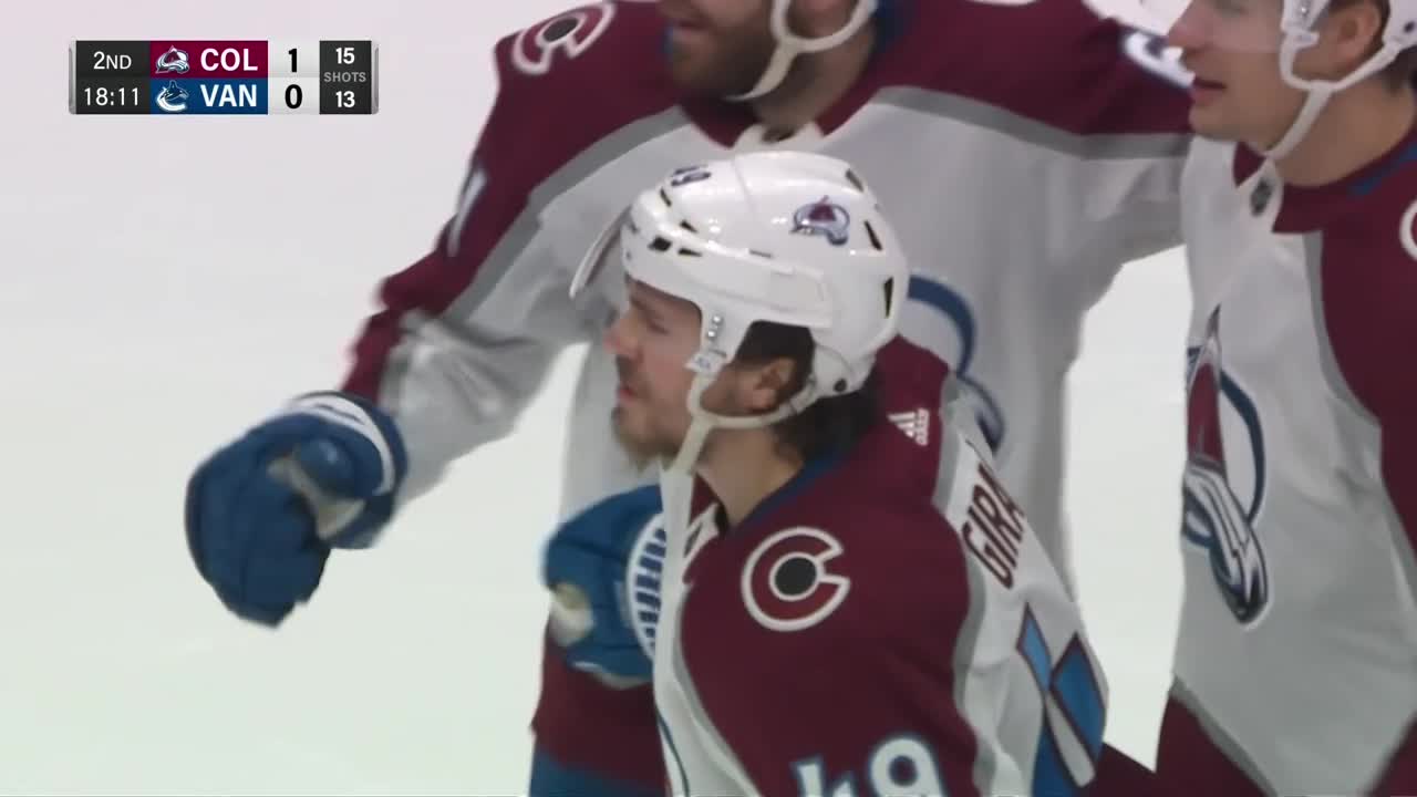 Girard buries long-distance shot | Colorado Avalanche