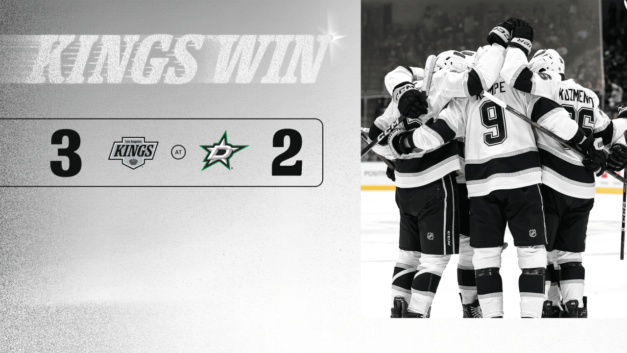 RECAP: Kings 3, Stars 2 (OT), 10/23 | Los Angeles Kings