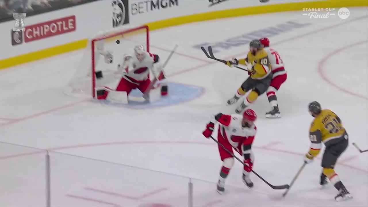 CAR@VGK: Howden scores goal against Brandon Bussi | Vegas Golden Knights