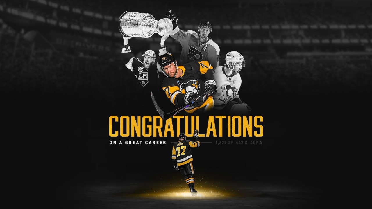 Congratulations Jeff Carter | Pittsburgh Penguins