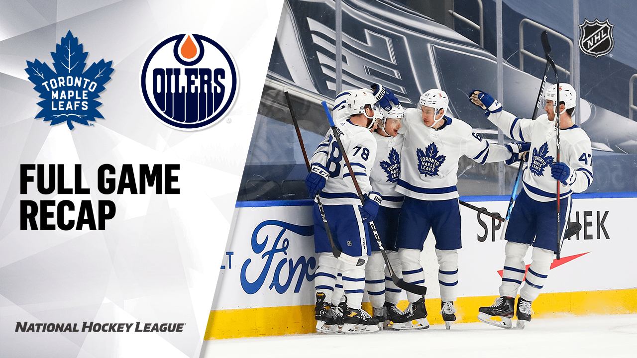 Recap: TOR 3, EDM 0 | Toronto Maple Leafs