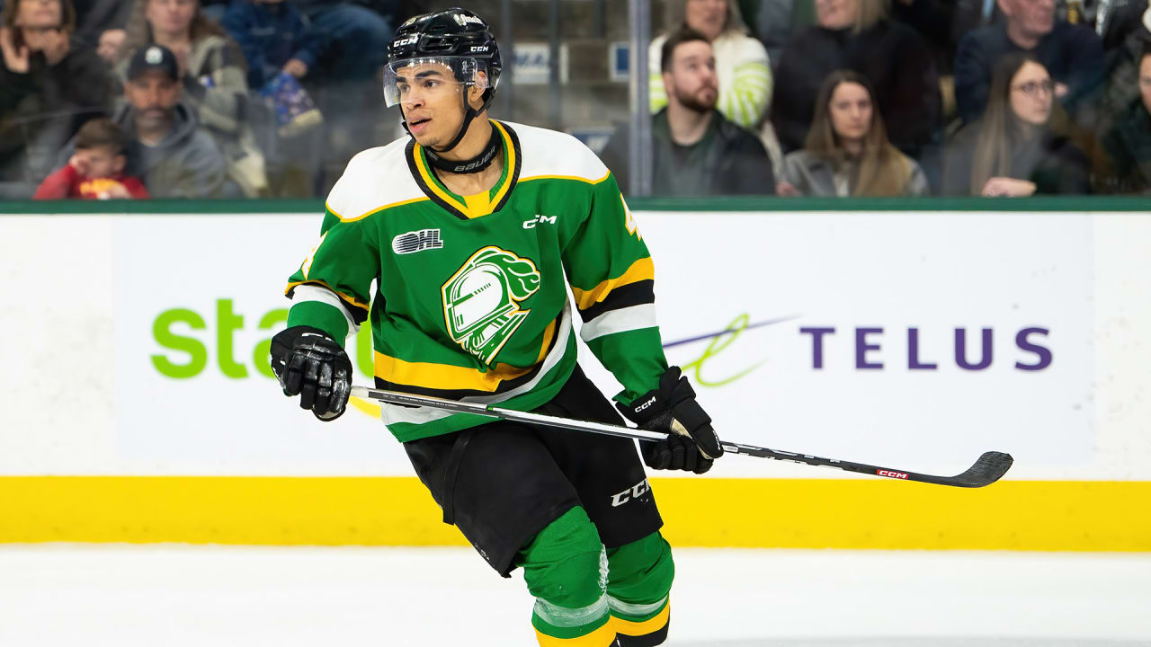 After Winning OHL Title, Isaiah George Sets Sights on Pro Hockey | New ...