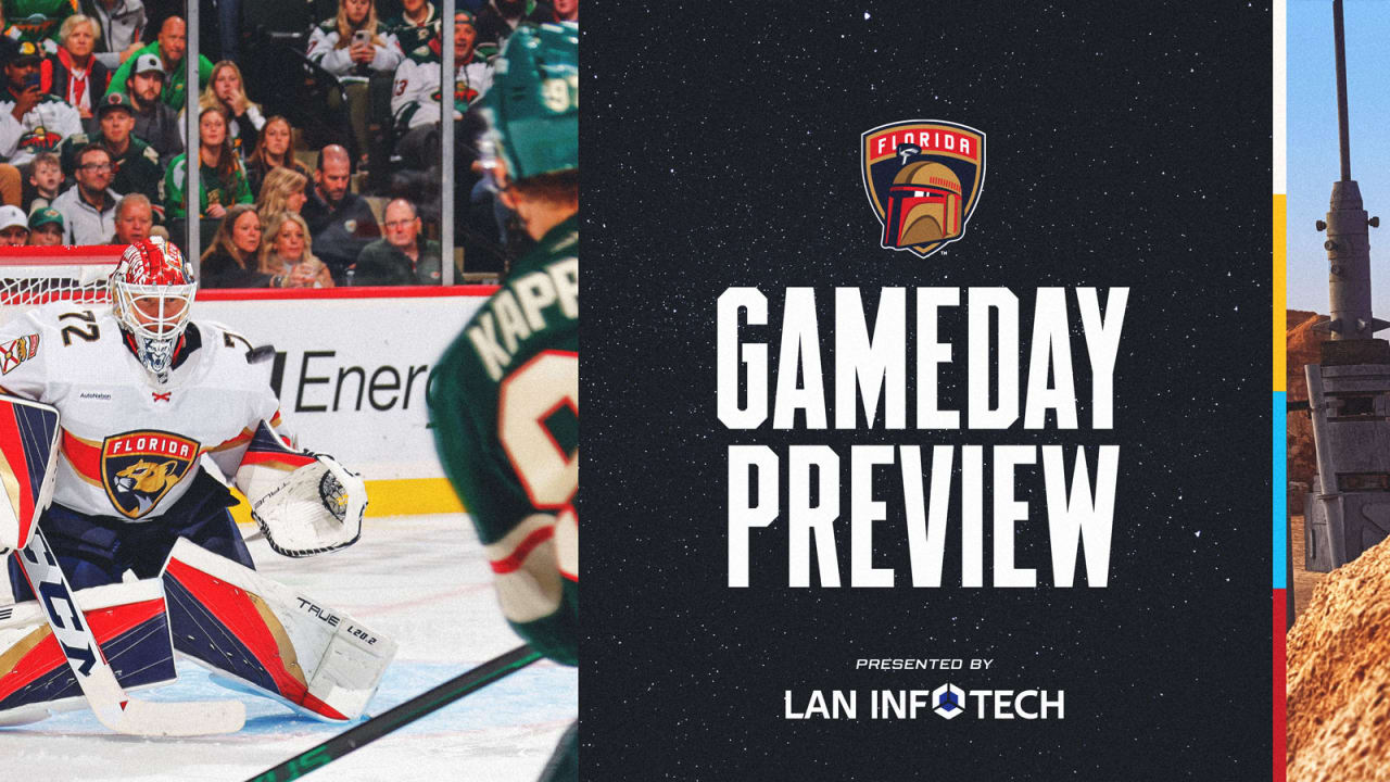 PREVIEW: Panthers look to get back into win column vs. Wild | Florida ...