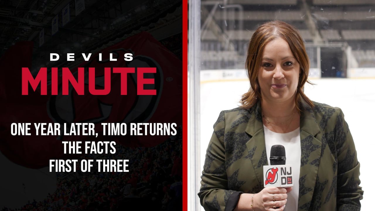 Meier Back in SJ | DEVILS MINUTE | New Jersey Devils