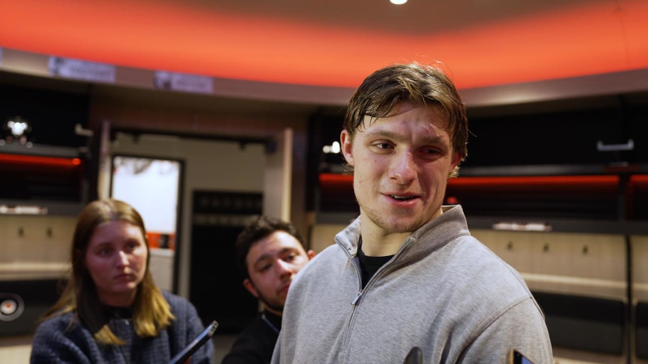 5/9 PHI vs. CAR Postgame: Alex Bump | Philadelphia Flyers