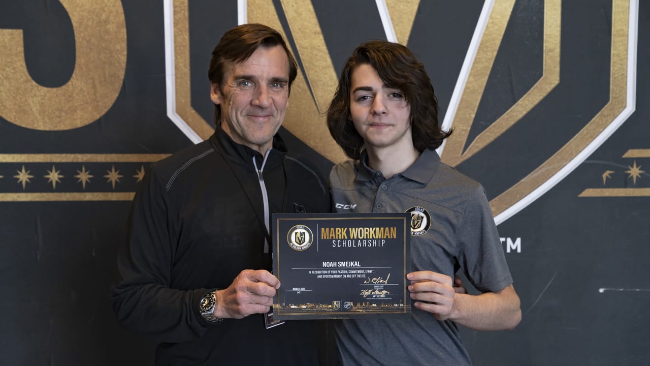 Noah Smejkal Named Recipient Of 2020 Mark Workman Scholarship | Vegas ...