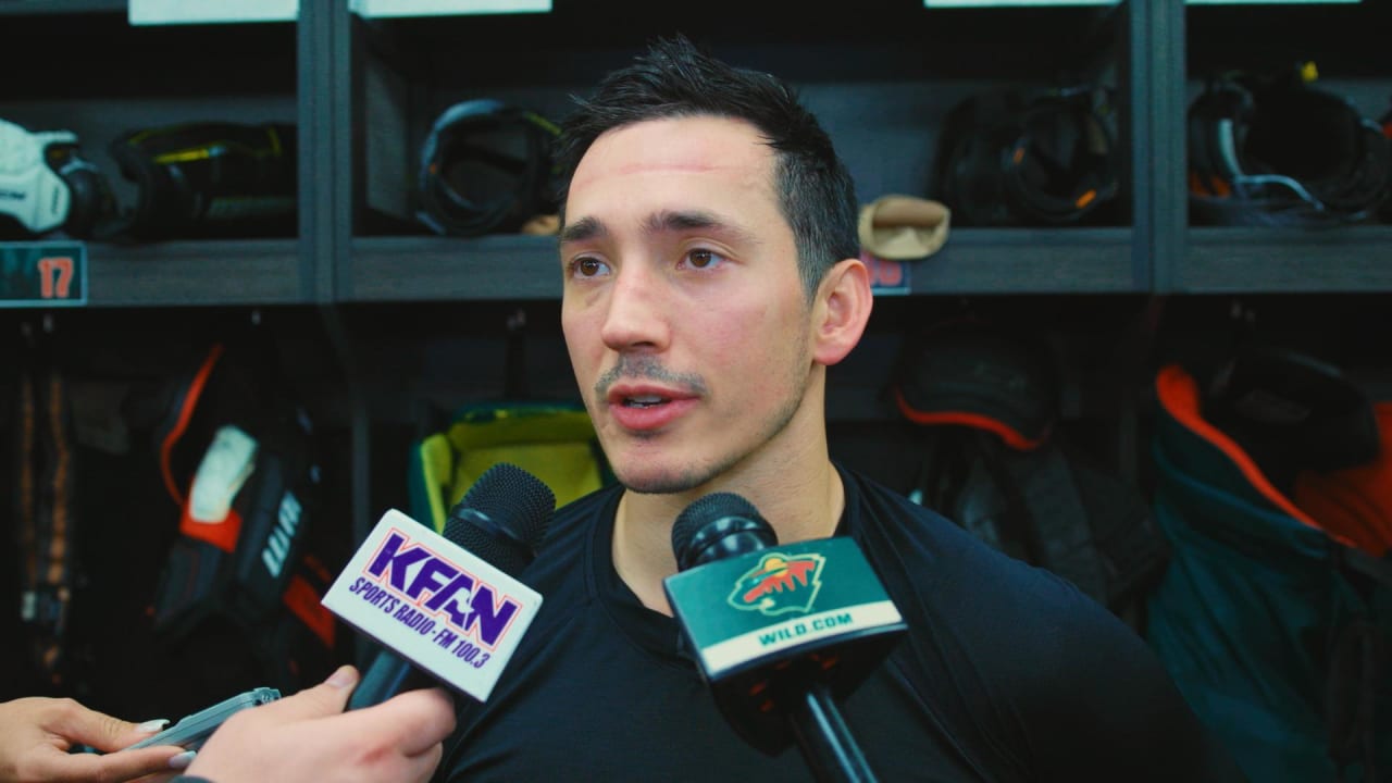 Spurgeon Postgame vs. San Jose 11/11 | Minnesota Wild