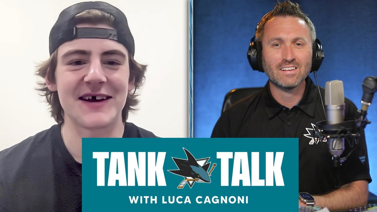 Tank Talk: Luca Cagnoni | San Jose Sharks