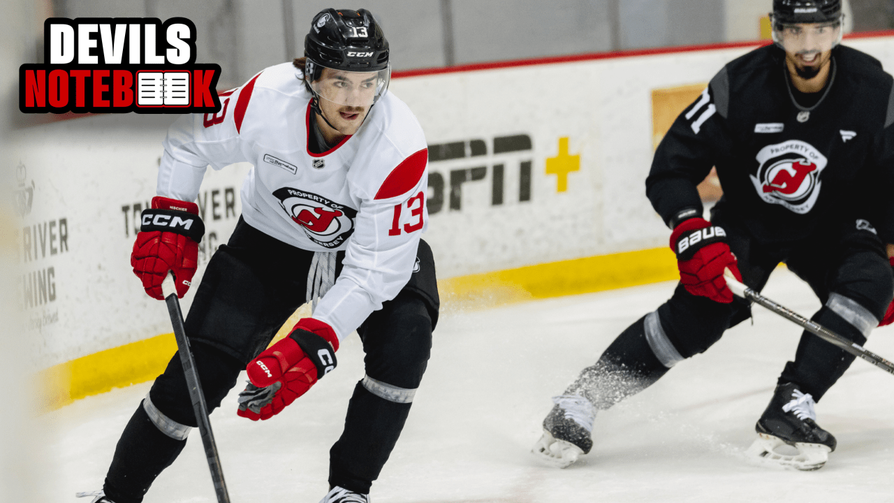 Devils Hold Practice Before Thursday's Game | NOTEBOOK | New Jersey Devils
