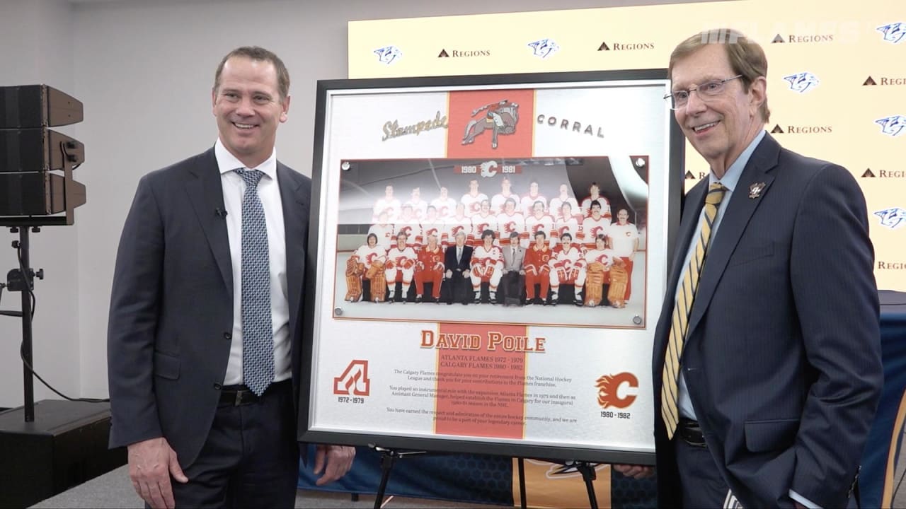 Congrats, David! | Calgary Flames