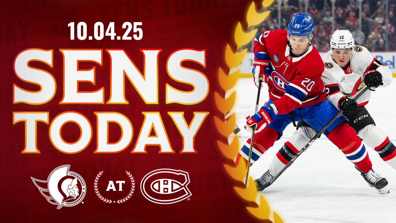 Sens Today: The Final Preseason Game | Ottawa Senators