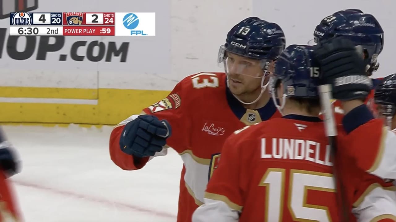 FLA vs. EDM: Reinhart strikes on the power play | Florida Panthers