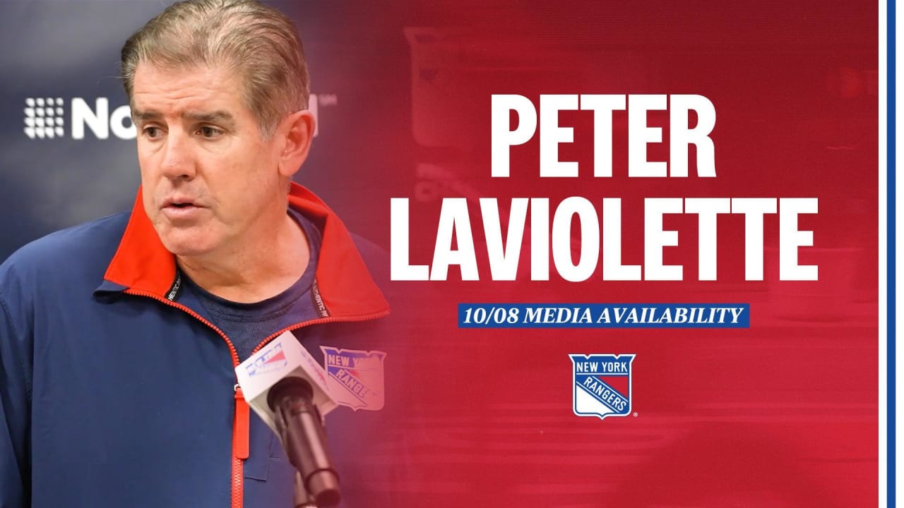 Media Availability: Laviolette | New York Rangers