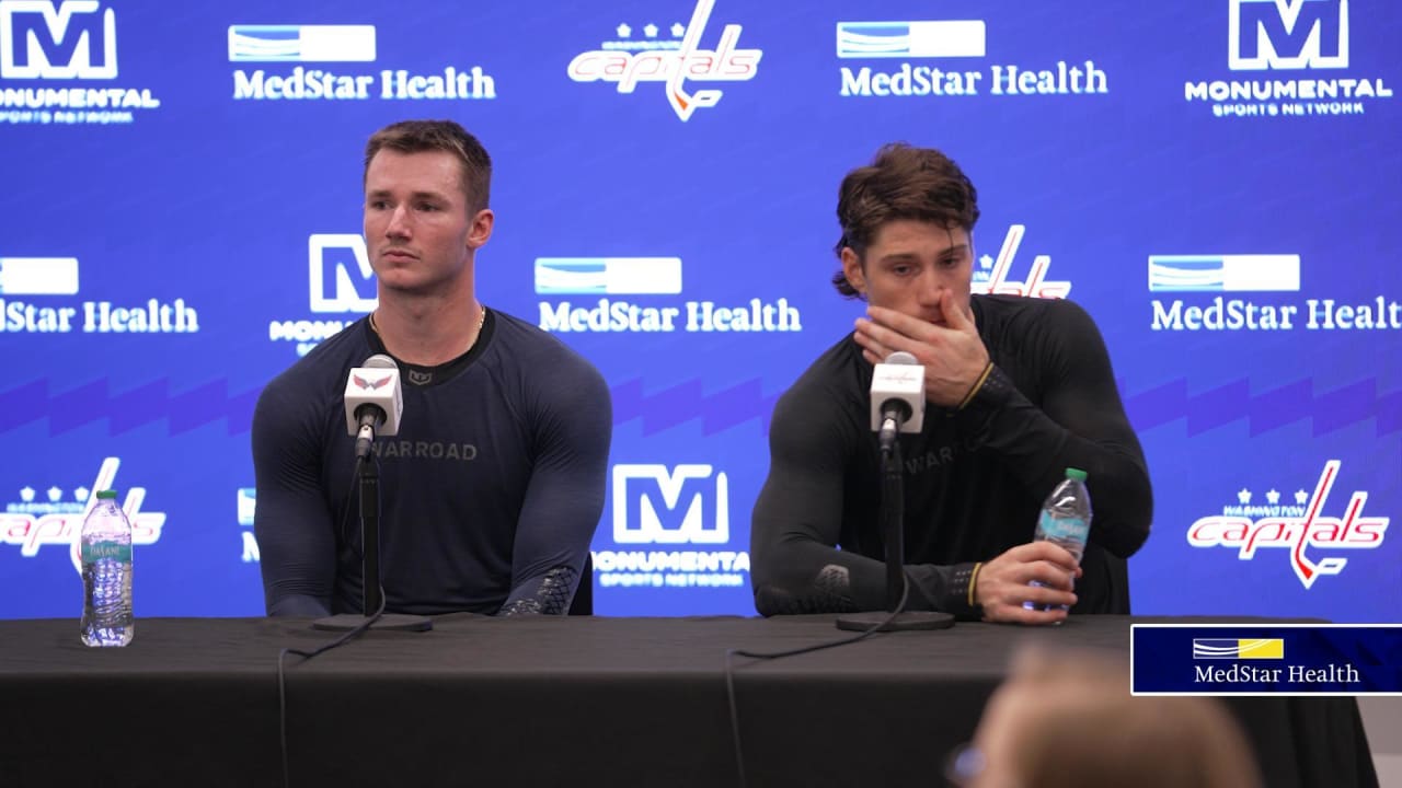 Ryan Chesley & Ryan Leonard | Postgame | Washington Capitals