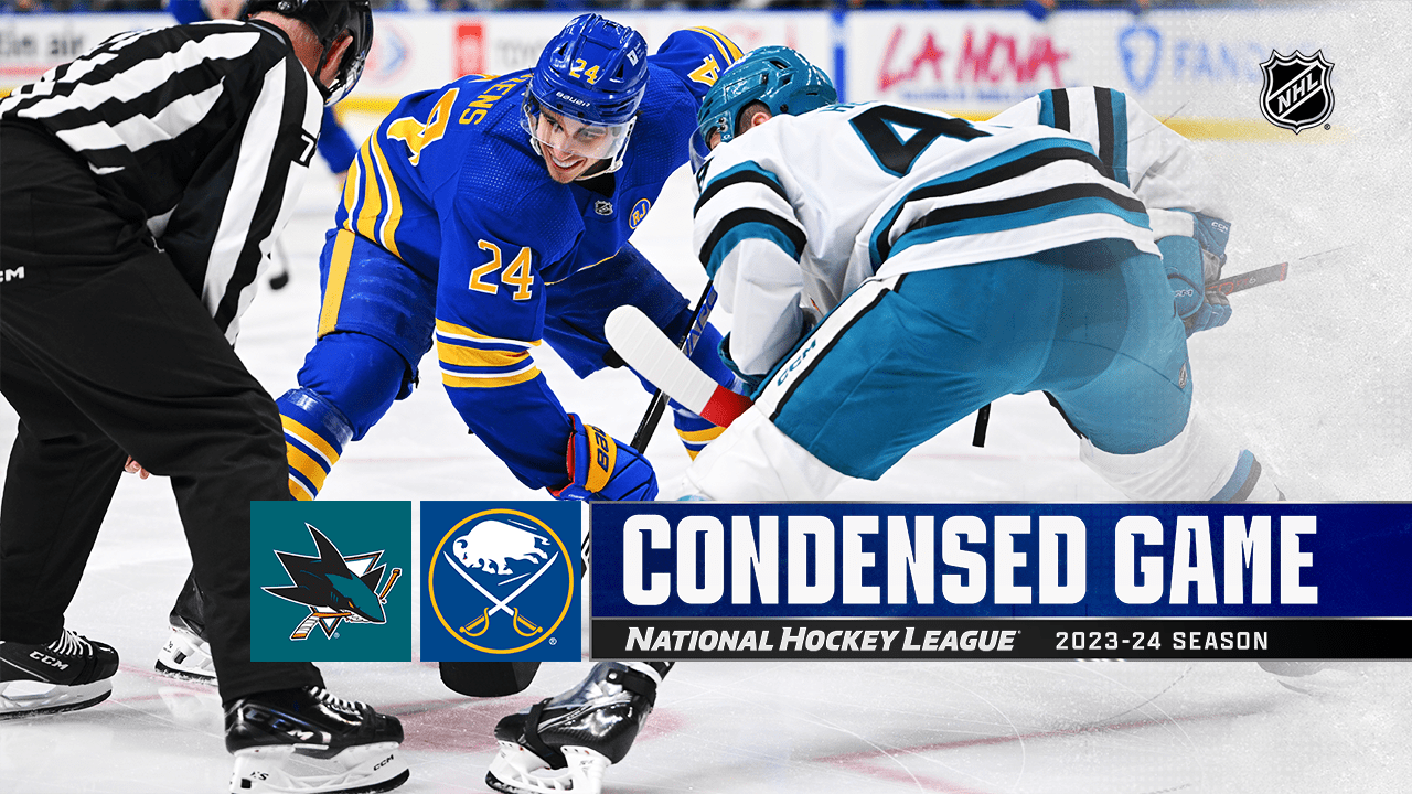 Game Recap: Sharks at Sabres 1/15 | San Jose Sharks