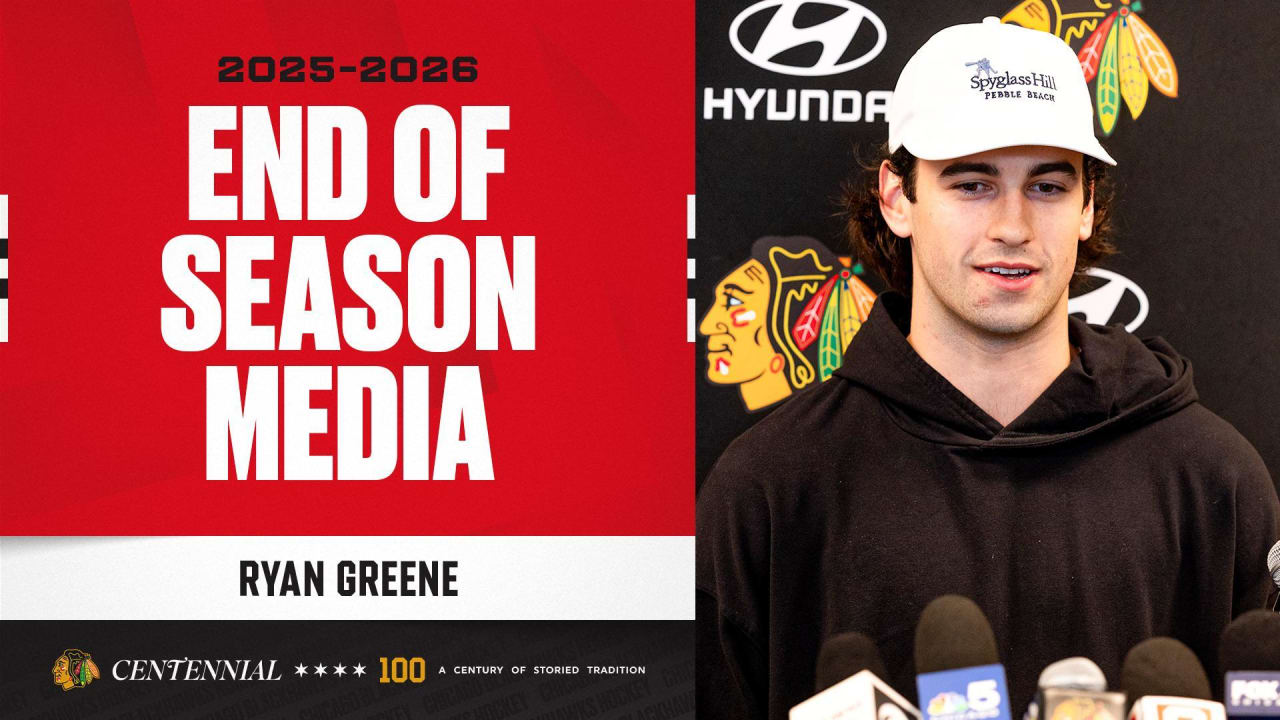 Ryan Greene End of Season Media | 4.16.26 | Chicago Blackhawks