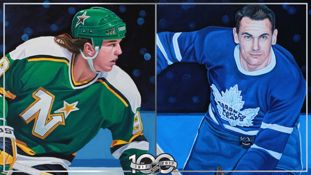 Mike Modano, Syl Apps portraits unveiled | NHL.com