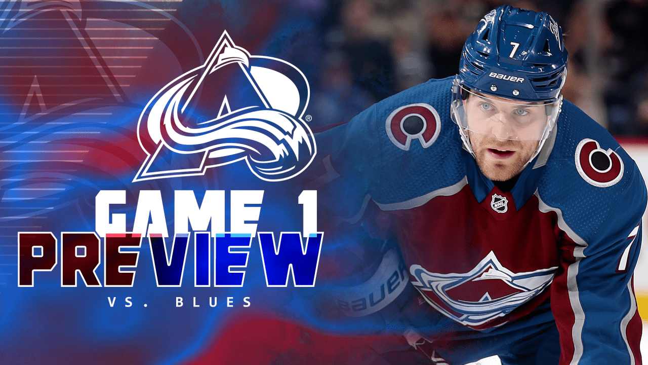 Second Round Game 1 Preview: Avalanche vs. Blues | Colorado Avalanche
